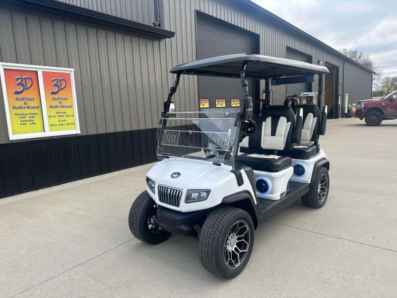 2025 Evolution D5 RANGER 4 PLUS LITHIUM 48V Golf Cart FORWARD FACING 4-SEATER! LOADED STREET ...