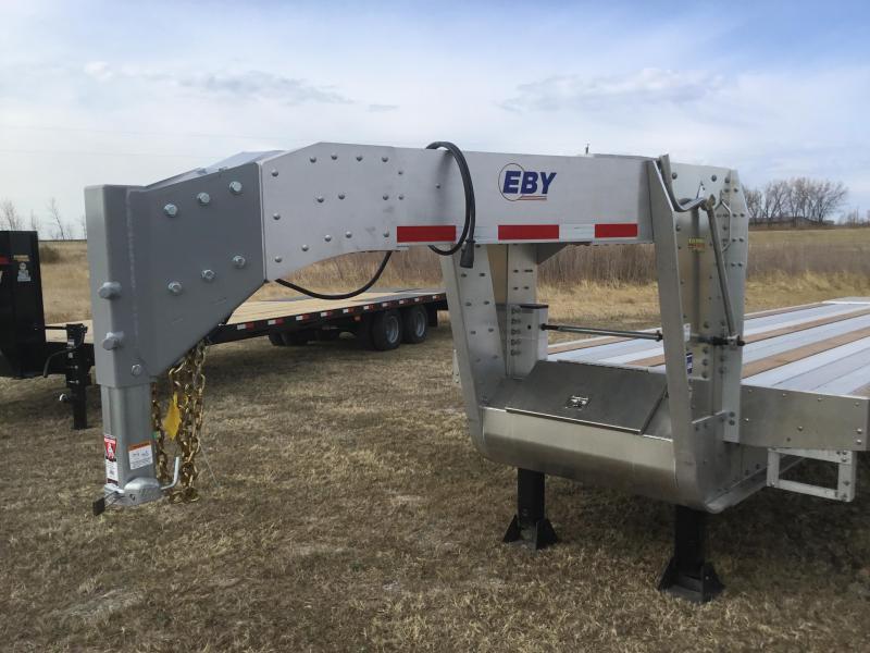 2023 EBY GOOSENECK 25' + 5' X 102" 25K ALUMINUM TRAILER in Macgregor ...