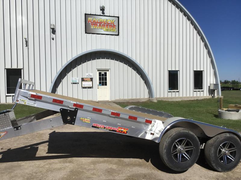 H&H EXA ALUMINUM SPEEDLOADER TILT CAR HAULER TANDEM AXLE H8220EXA-070 ...