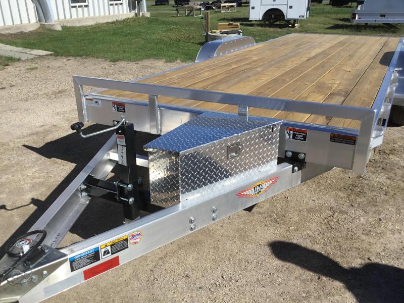H&H EXA ALUMINUM SPEEDLOADER TILT CAR HAULER TANDEM AXLE H8220EXA-070 ...