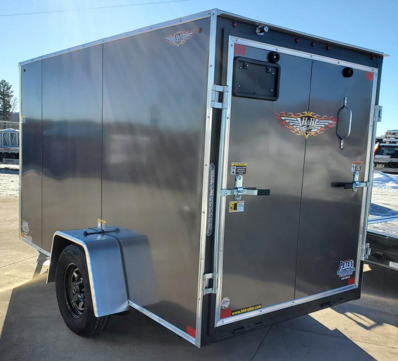 2023 H&H 5x10 FlatTop Cargo / Enclosed Trailer in Rice Lake, WI ...