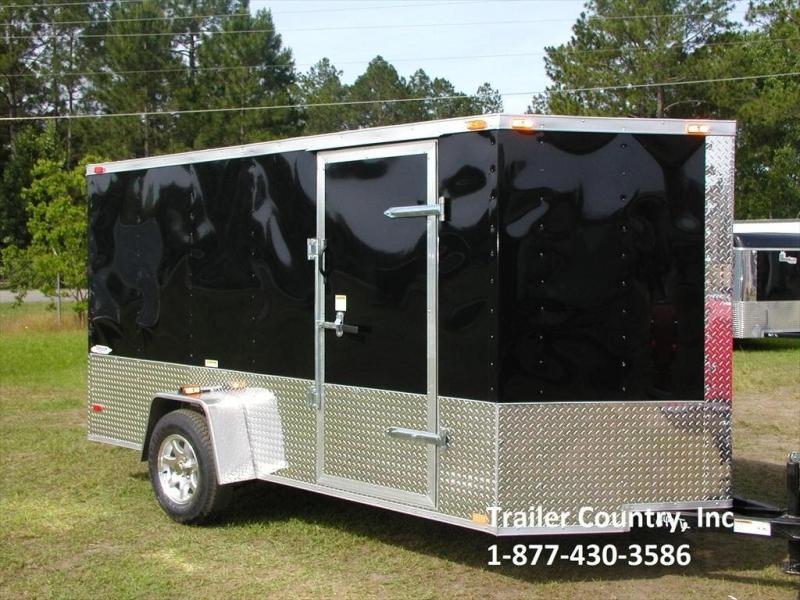 NEW 6 x 12 MOTORCYCLE ENCLOSED CARGO TRAILER in Fitzgerald, GA ...