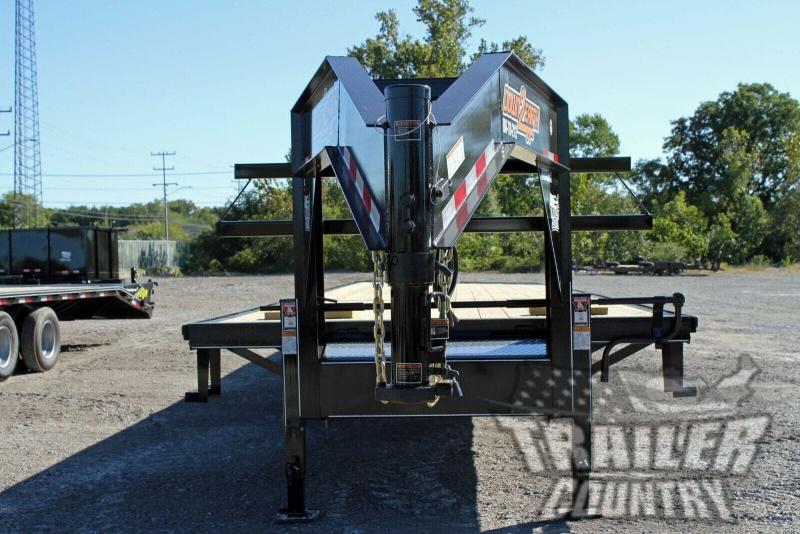 Brand New 8' x 35' (30' + 5') Heavy Duty 10 Ton Dual Tandem Gooseneck ...