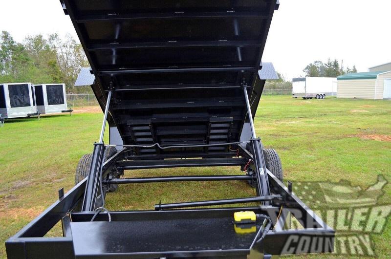 Brand New 7' x 16' Gooseneck Triple Axle Hydraulic Dump Trailer with 48 ...
