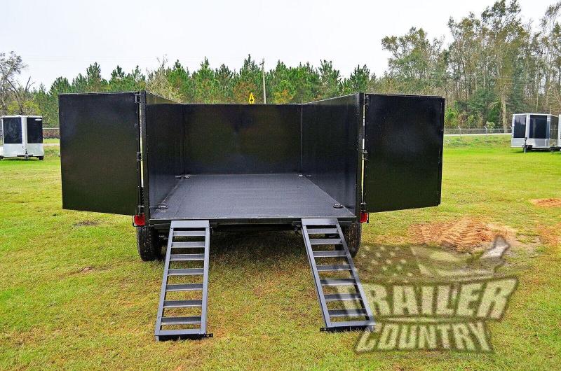 Brand New 7' x 16' Gooseneck Triple Axle Hydraulic Dump Trailer with 48 ...
