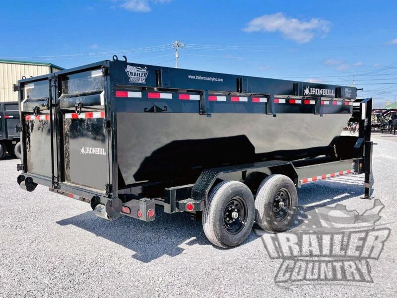 Brand New 83' x 16' Heavy Duty 14K Tandem Axle Gooseneck Roll-Off Dump ...