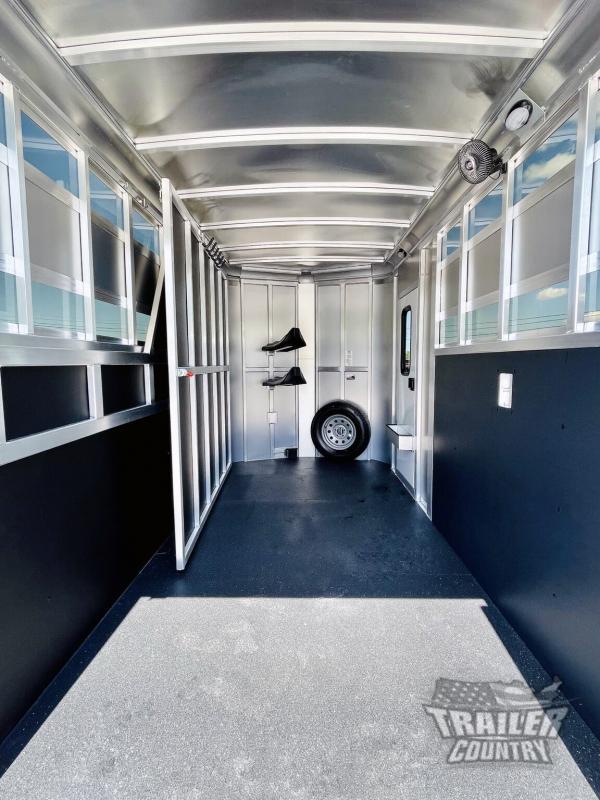 New Shadow Trailers Aluminum 2 Horse Bumper Pull Trailer in Lewisburg ...