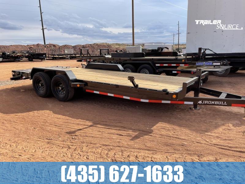 2021 Iron Bull EBT14 7X20 14K Equipment Trailer w/ Rampage ramps | Near Me