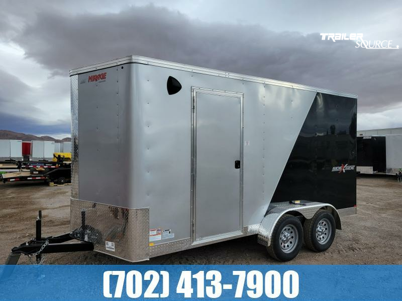 2022 Mirage Trailers 7X14 SIDE BY SIDE Enclosed Cargo Trailer in Las ...