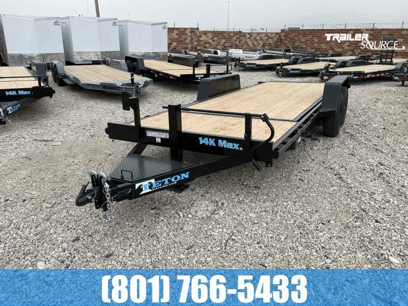 2022 Teton Trailer 7x20 Equipment Trailer in Lehi, UT | Trailer Trader