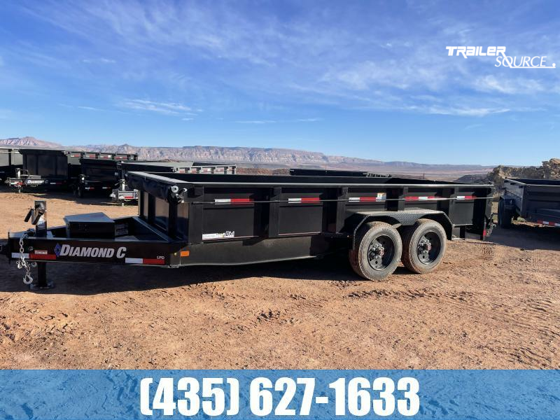 2022 Diamond C 7x16 LPD 18K Dump Trailer in Hurricane, UT | Trailer Trader
