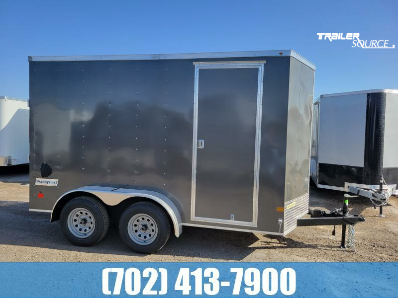 2022 Haulmark 6x12 TANDEM AXLE Passport Deluxe 7'0 Interior with Ramp ...