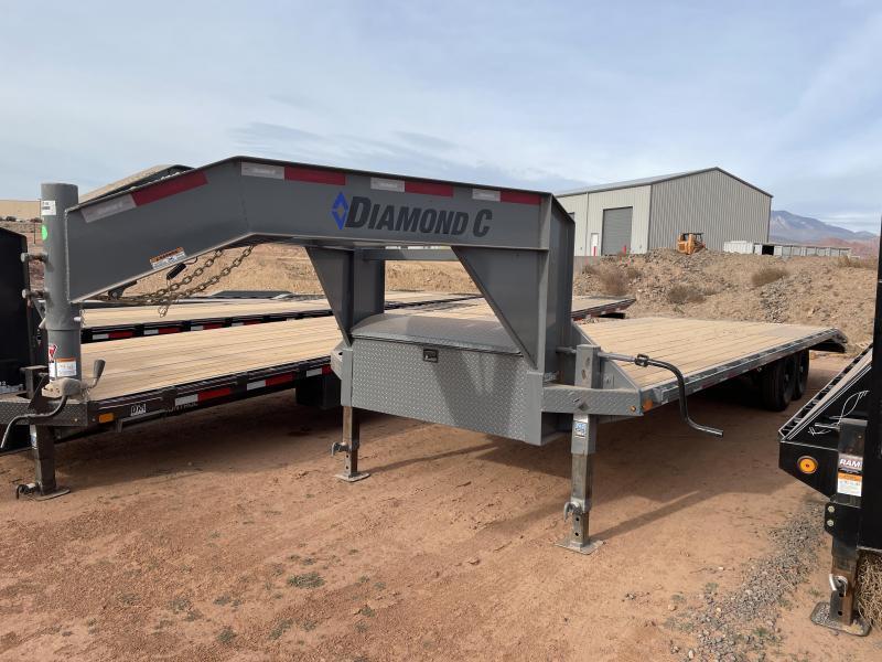 2022 Diamond C 8.5x26 Dovetail Gooseneck Equipment Trailer in Las Vegas ...