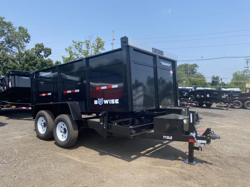 2023 BWISE DT712LP-LE-14 High Side Dump Trailer | Middletown Trailers in NJ | Enclosed and Dump ...