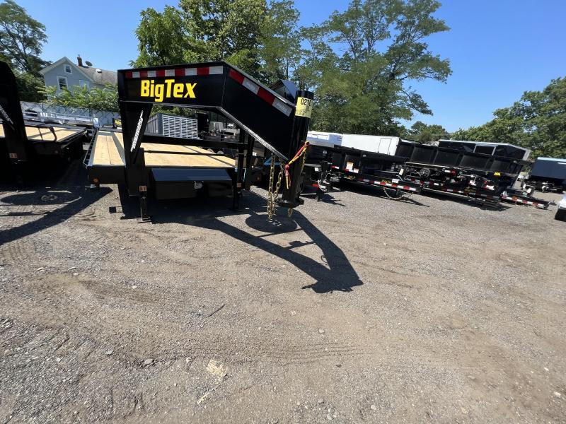 2023 Big Tex Trailers 14GN-25+5 Flatbed Trailer w/ Mega Ramps ...