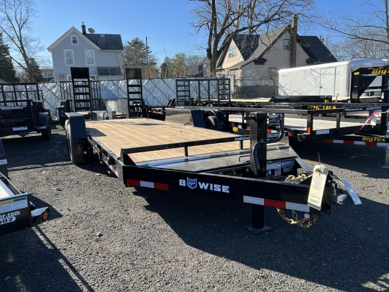 2022 BWISE EH20-16HD Equipment Trailer in Belford, NJ | Trailer Trader