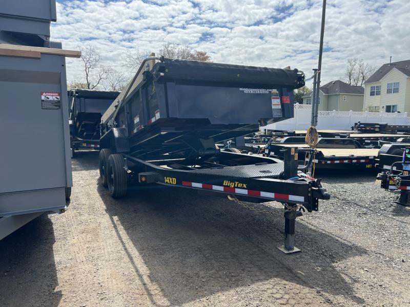 2025 Big Tex Trailers 7x14 14XD Low Side Dump Trailer | Middletown ...