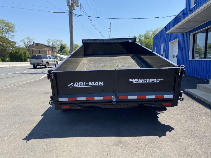 2022 Bri-Mar DT714LPHD-14 Dump Trailer w/ Strobe Lights Package ...