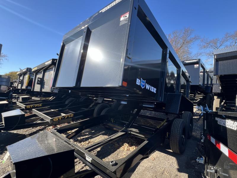 2025 BWISE DT612LP-LE-10 High Side Dump Trailer | Middletown Trailers ...