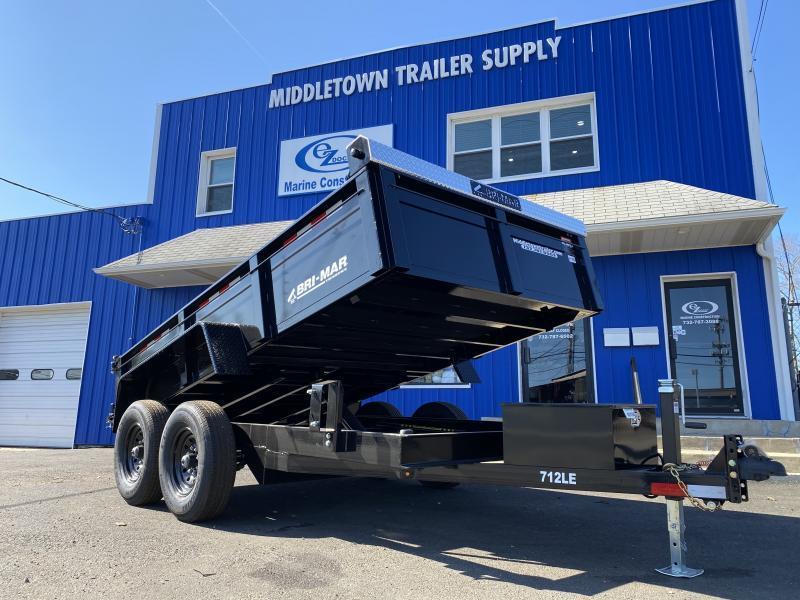 2024 BWISE DT712LP-LE-12 7x12 Low Side Dump Trailer in Belford, NJ ...