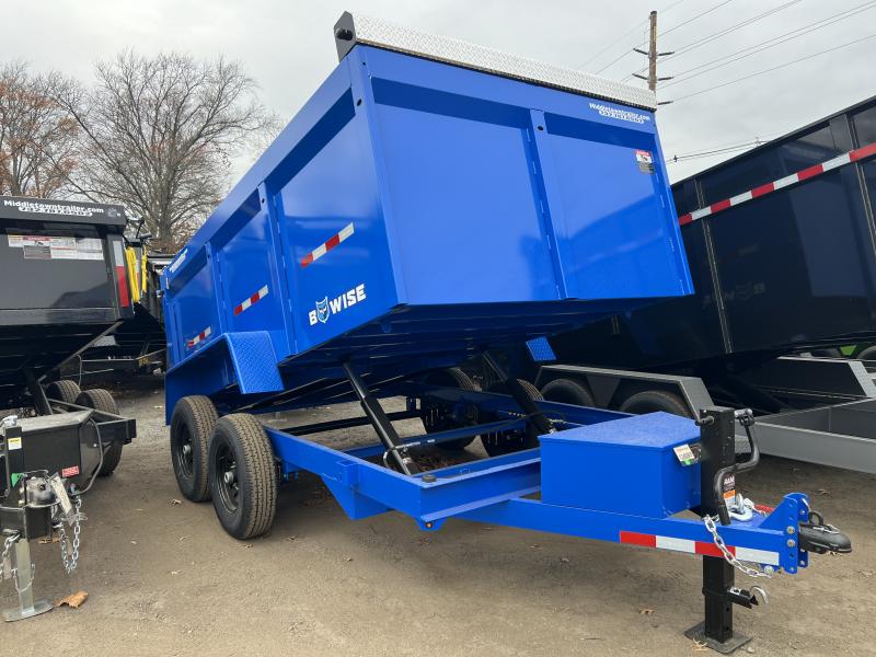 2025 BWISE DT712LP-LE-14 High Side Dump Trailer | Middletown Trailers ...