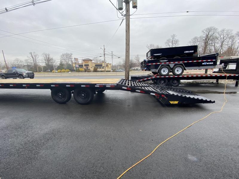 2024 Big Tex Trailers 14GN-28+5 Flatbed Trailer w/ Mega Ramps in ...