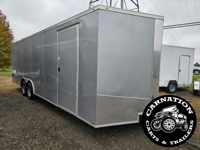 2024 SPARTAN CARGO TRAILERS SILVER 8.5X24 Enclosed Cargo Trailer in ...