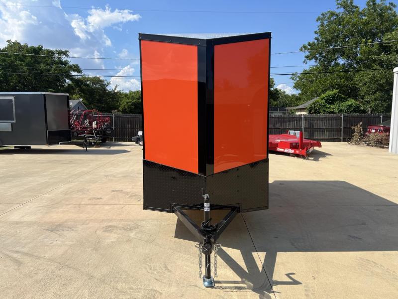 2024 New 5x10 SA Screwless Enclosed Trailer | Blackout | Spoiler ...