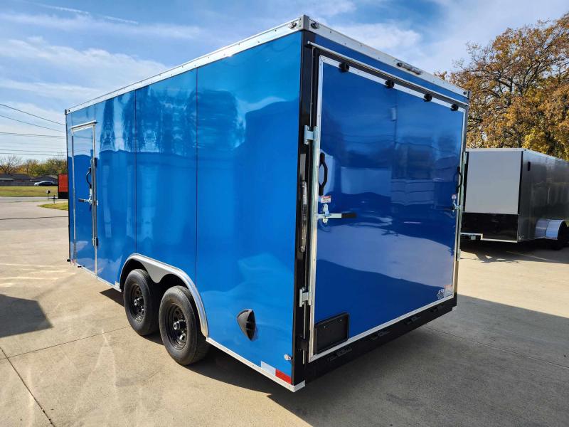 2024 New 8.5x16 TA3 Vending Enclosed Trailer | .08 Polycor Exterior in ...