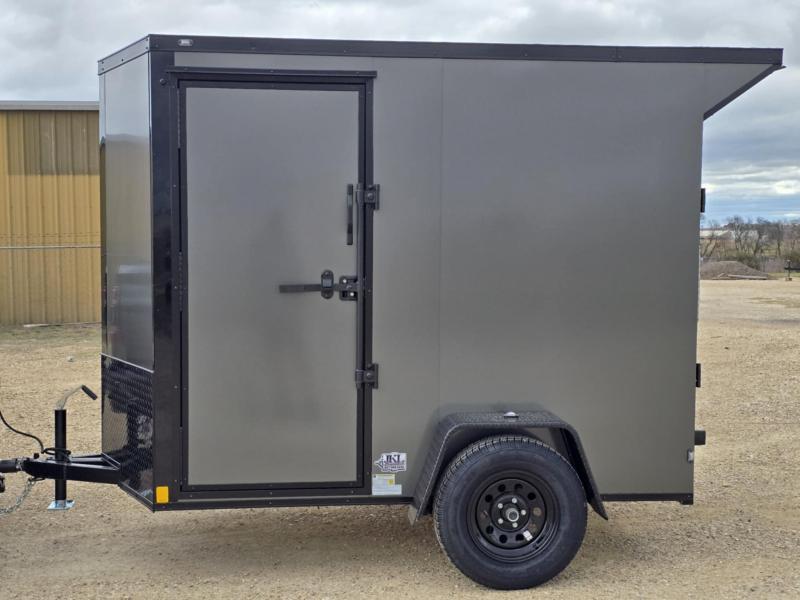 2025 Custom New 5x8 SA Screwless Enclosed Trailer | Vending Window ...