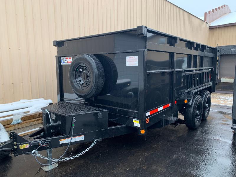 2026 Quality Steel 83 X 14' High Sides 14k Dump Trailer in Lakewood, WI | Trailer Trader