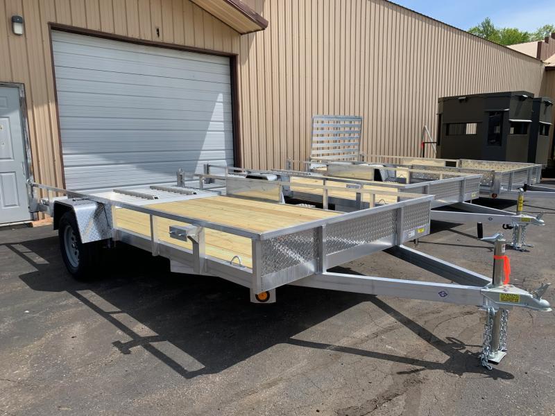 2025 Quality Aluminum 82" X 12' Simplicity Aluminum Utility Trailer in ...