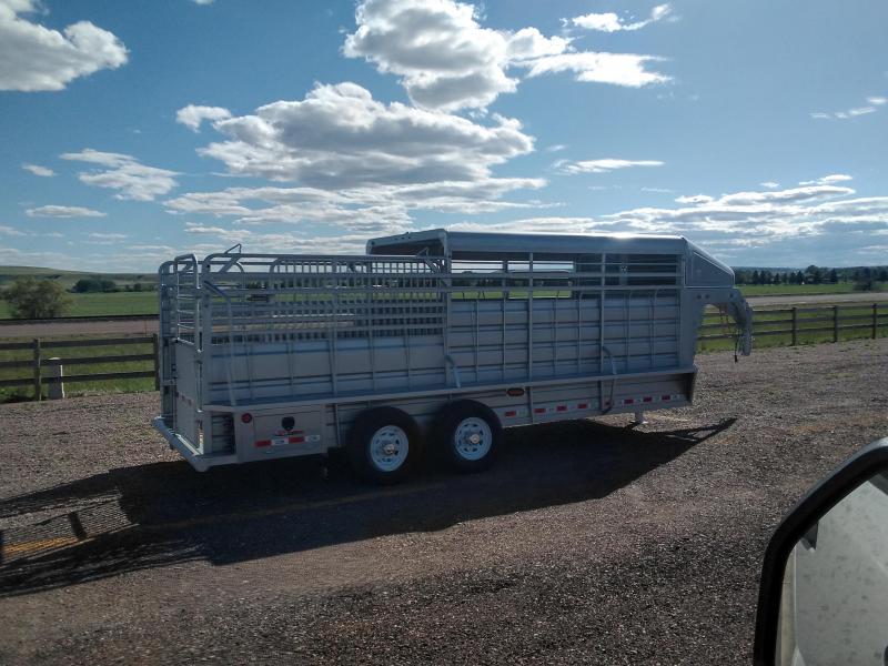 2021 GR Gooseneck Half Top Stock Trailer 20 | Near Me