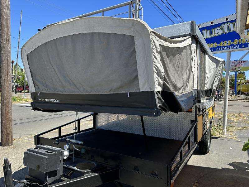 Fleetwood Evolution E2 Pop Up Camper Toy Hauler - Home Alqu