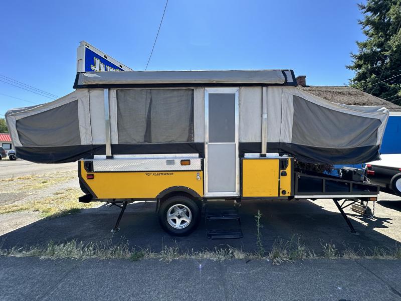 Fleetwood Evolution E2 Pop Up Camper Toy Hauler - Home Alqu