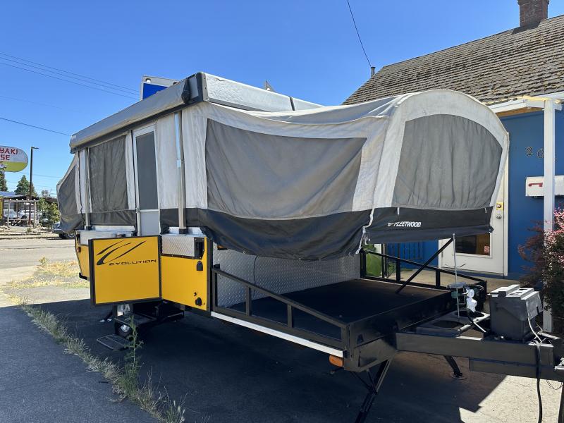 Fleetwood Evolution E2 Pop Up Camper Toy Hauler - Home Alqu