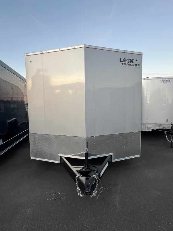 2025 Look Trailers 8.5x24 DLX Look Cargo V-Nose 10k Cargo / Enclosed ...