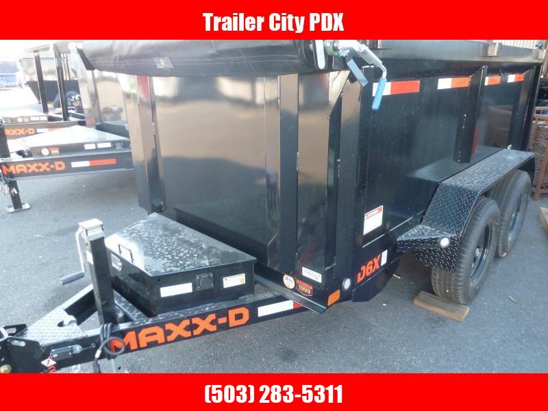 5 X 10 7K 3 FOOT HIGH SIDES DUMP TRAILER WITH TARP/RAMPS/3-WAY GATE ...