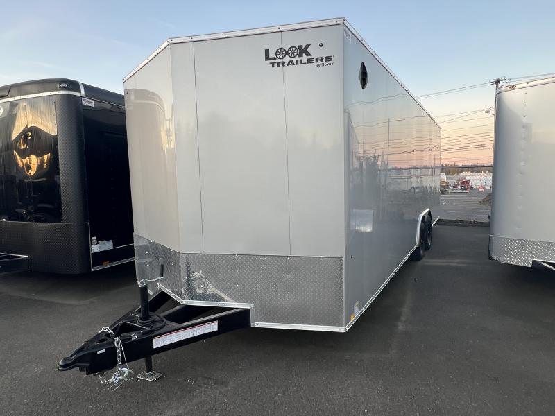 2025 Look Trailers 8.5x24 DLX Look Cargo V-Nose 10k Cargo / Enclosed ...