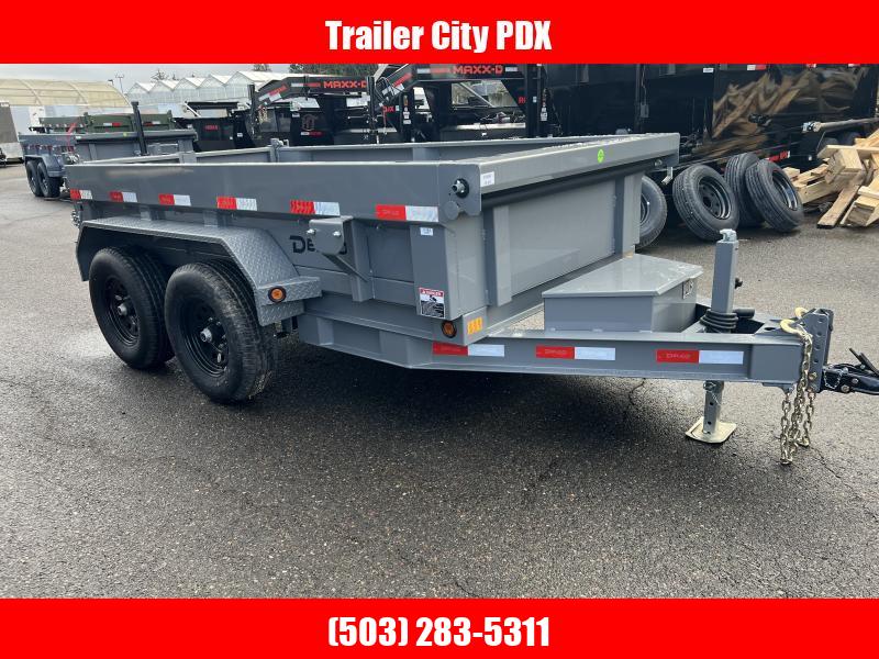 2025 Delco Trailers 60"X10' 12K Bumper Pull 60" Wide Dump Dump Trailer ...