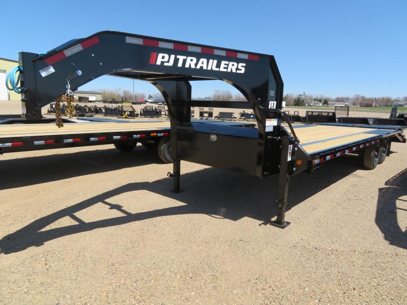 2023 PJ Trailers 26 Low Profile GN Trailer w/ 8k's and Monster Ramps in ...