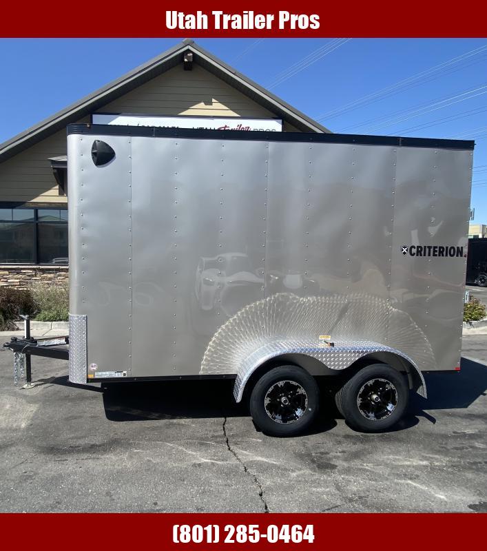 NEW! Criterion 7x12 Enclosed Cargo Trailer in Draper, UT | Trailer Trader