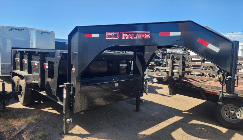 2024 ED 14' Gooseneck Dump Trailer 4' Side 14K GVW in Commerce City, CO ...