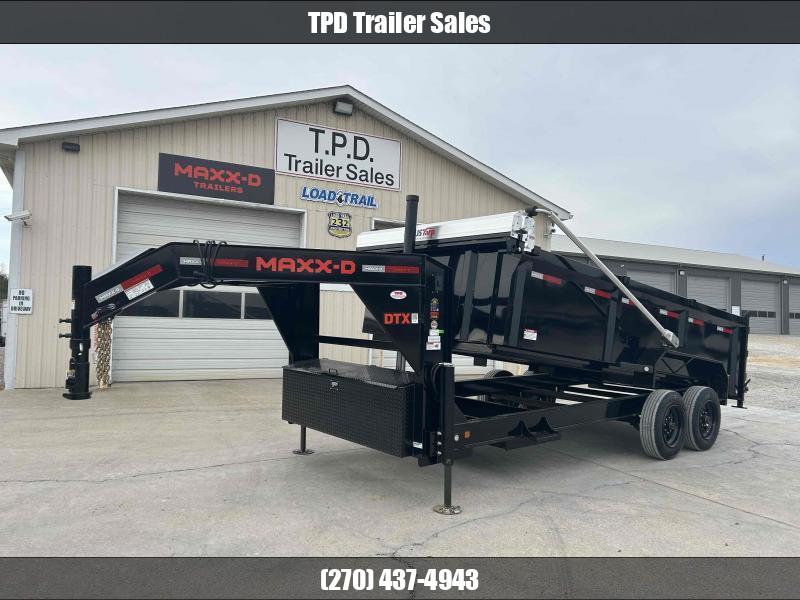 2024 MAXXD 16' x 83" 17.5k Telescopic Gooseneck Dump Trailer in Dexter ...