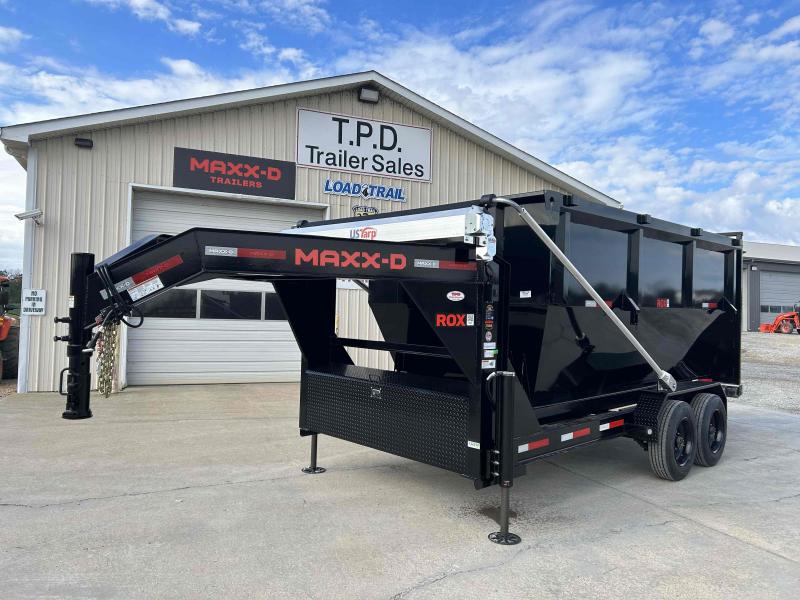 2024 MAXXD ROX 14' 16k Roll Off Gooseneck Dump Trailer in Dexter, KY ...