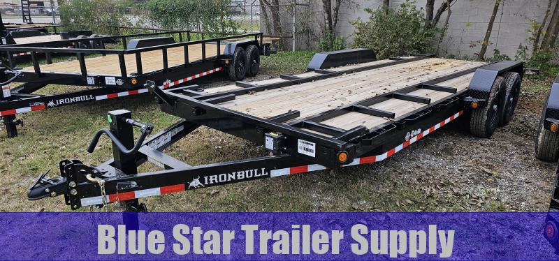 83 X 20 Heavy Duty Utility Trailer w/ Removable Sides & Slide-In Ramps ...
