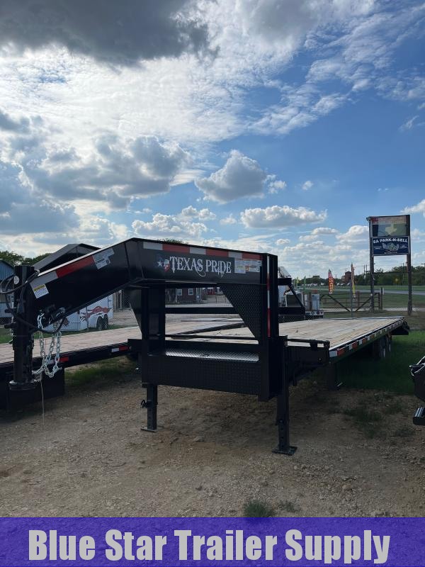 102 X 25+5 Gooseneck Deckover Equipment Trailer w/ Mammoth Ramps in San ...