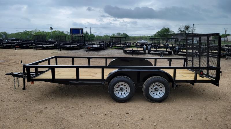 76 x 16 Tandem Axle Gated Utility Trailer w/ Brakes - C7616TGB in San ...