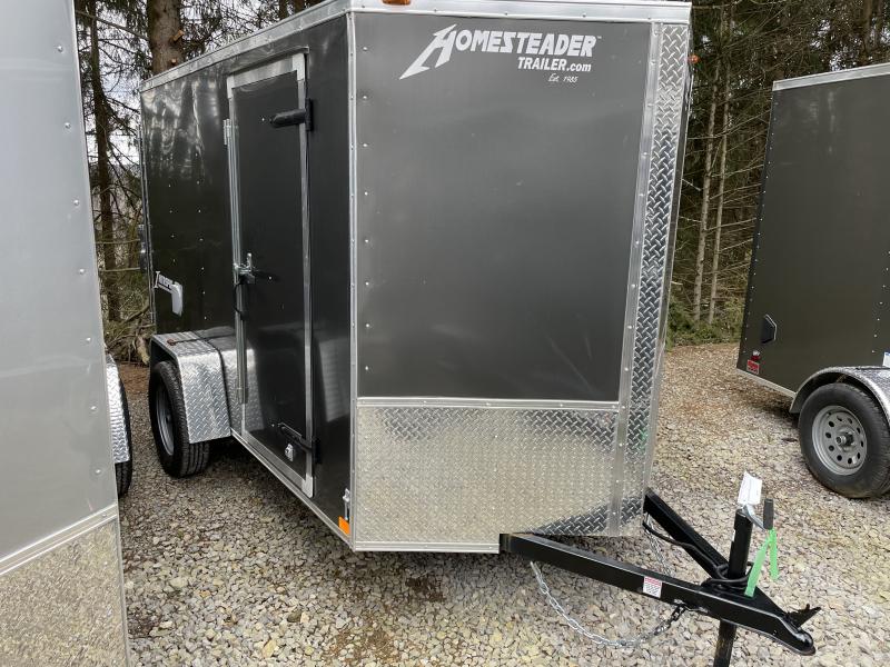 USED 2021 Homesteader Inc. 6x10 Intrepid sd ramp single axle Enclosed ...