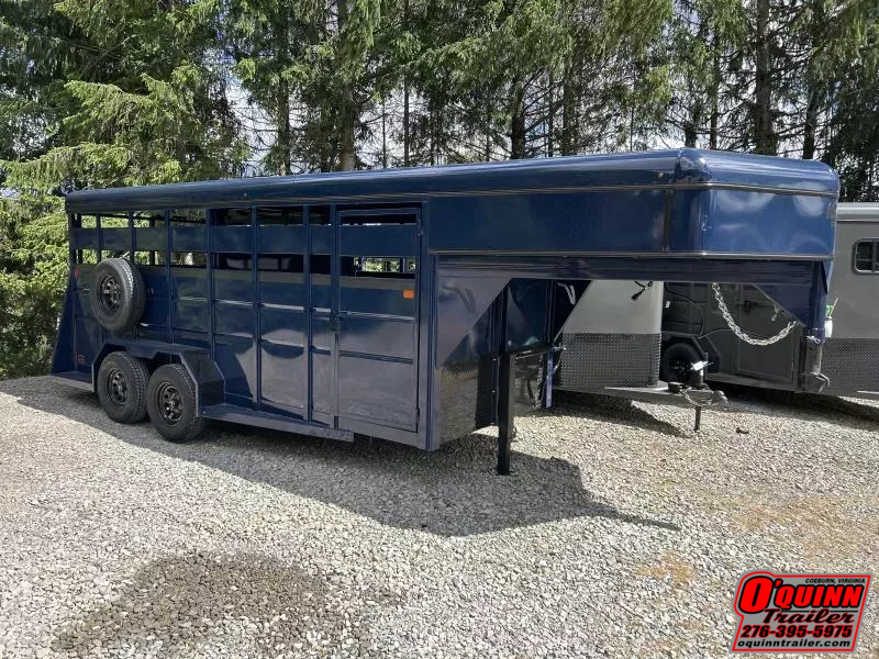 2025 Valley Trailers 6'8"W x16'L x6'6"T 7K Gooseneck Stock Trailer in ...